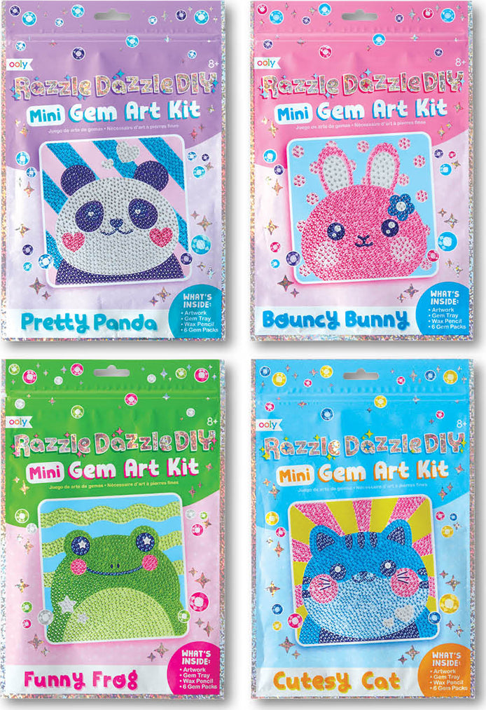 Mini Razzle Dazzle Gem Art Kit – Creativo! Toys & Games